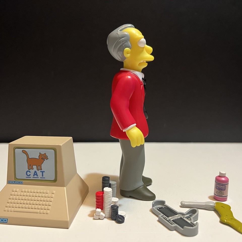 The Simpsons World of Springfield WOS Salesman Gil 5” Figure Series 11 ...