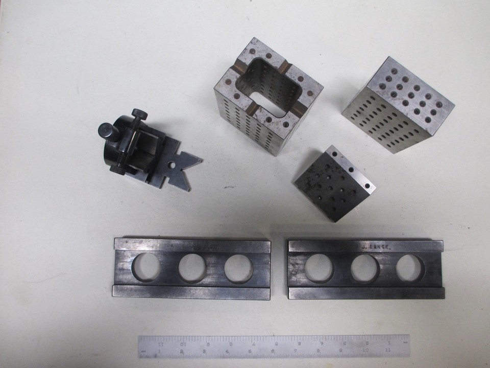 Machinist Hardened and Ground Set Up Blocks Toolmaker Milling Grinding ...