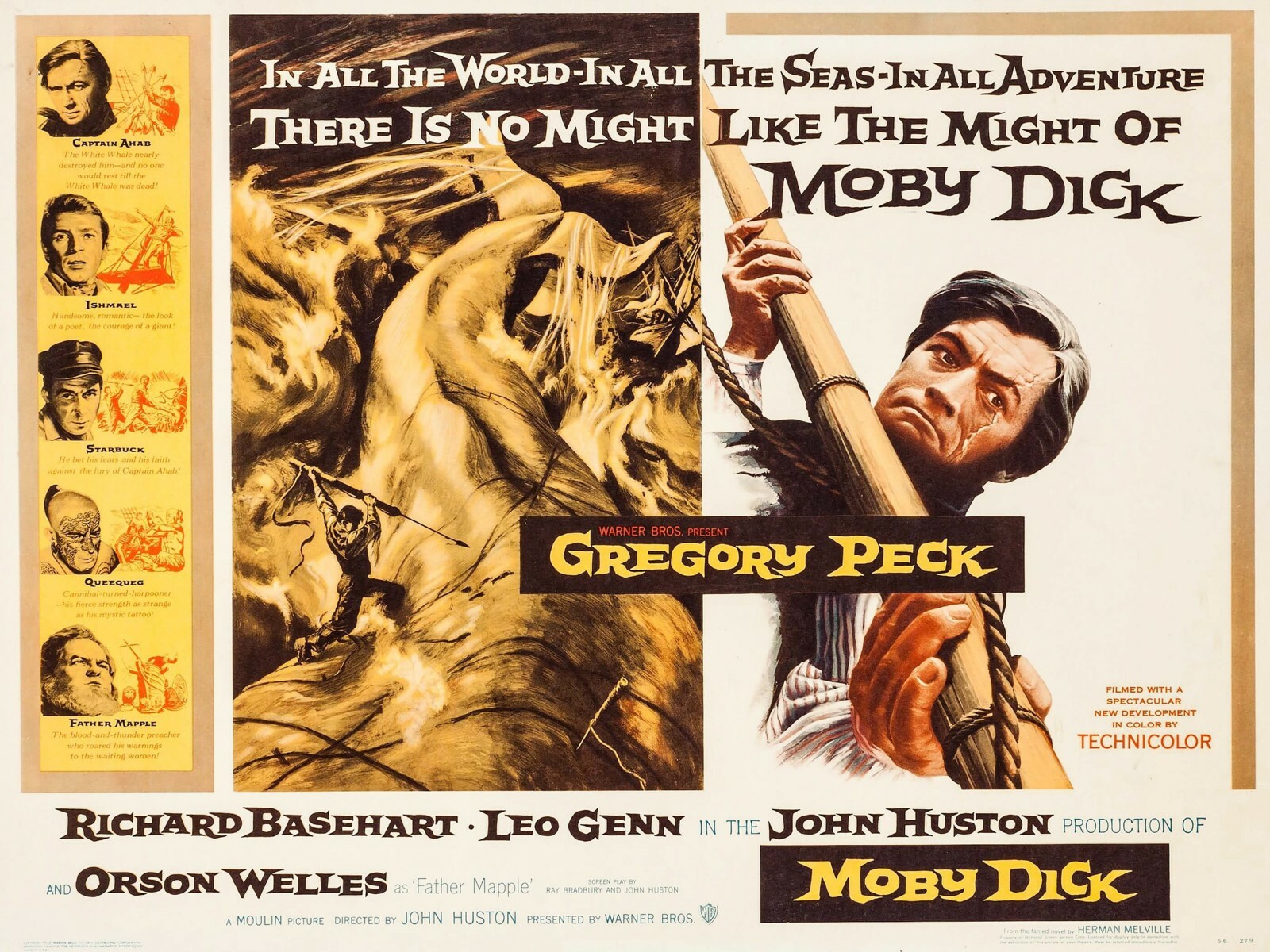 Moby Dick Movie Poster