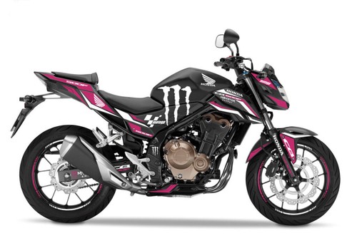 Epic Honda CB500F Graphics kit "MGGP" 2016-2020 Fuchsia Pink | eBay