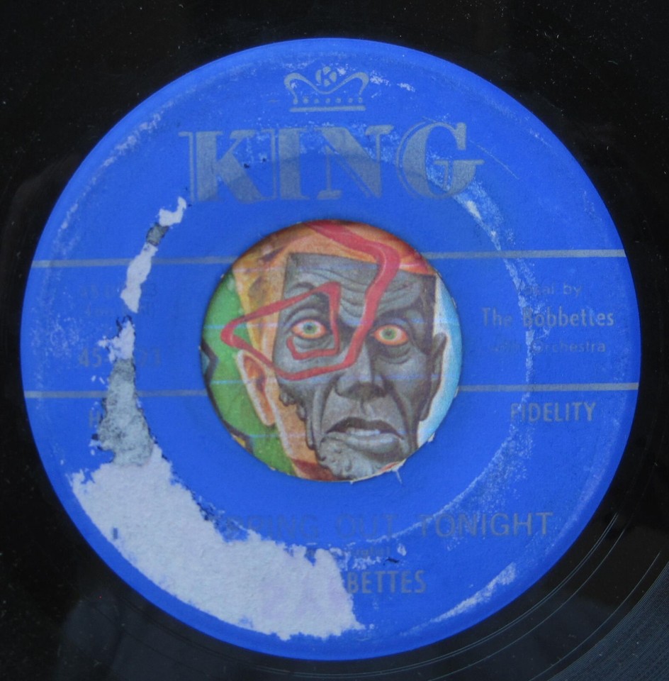 HEAR Bobbettes 45 My Dearest / Stepping Out Tonight KING doo wop R&B ...