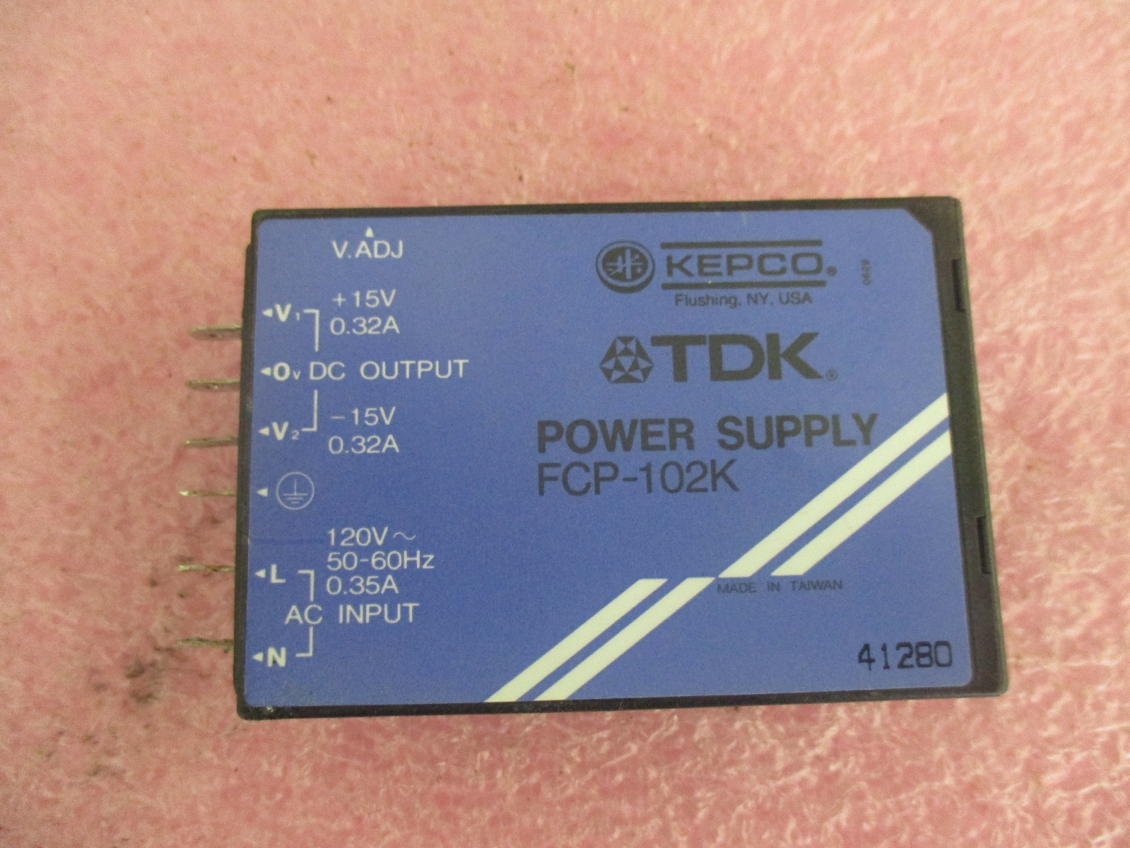 TDK Model: FCP-102K Power Supply | eBay