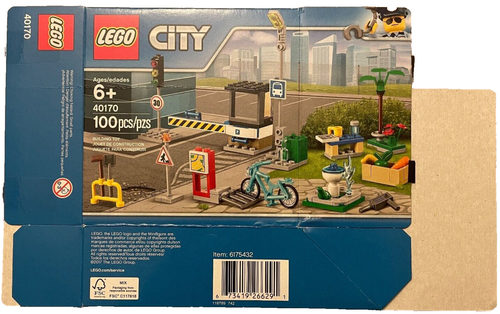 EMPTY BOX ONLY, NO LEGOS! - LEGO CITY Building Toy 40170 - EMPTY BOX | eBay