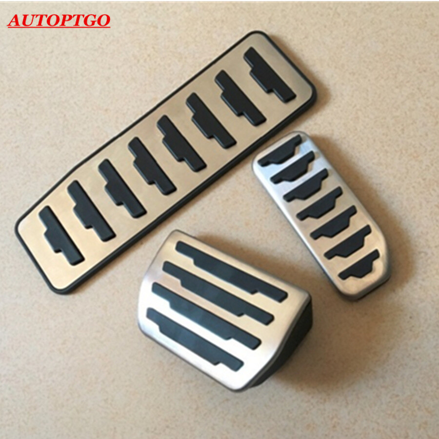 Foot Rest Pedal Pads Kit For Land Rover Range Rover Evoque Discovery ...