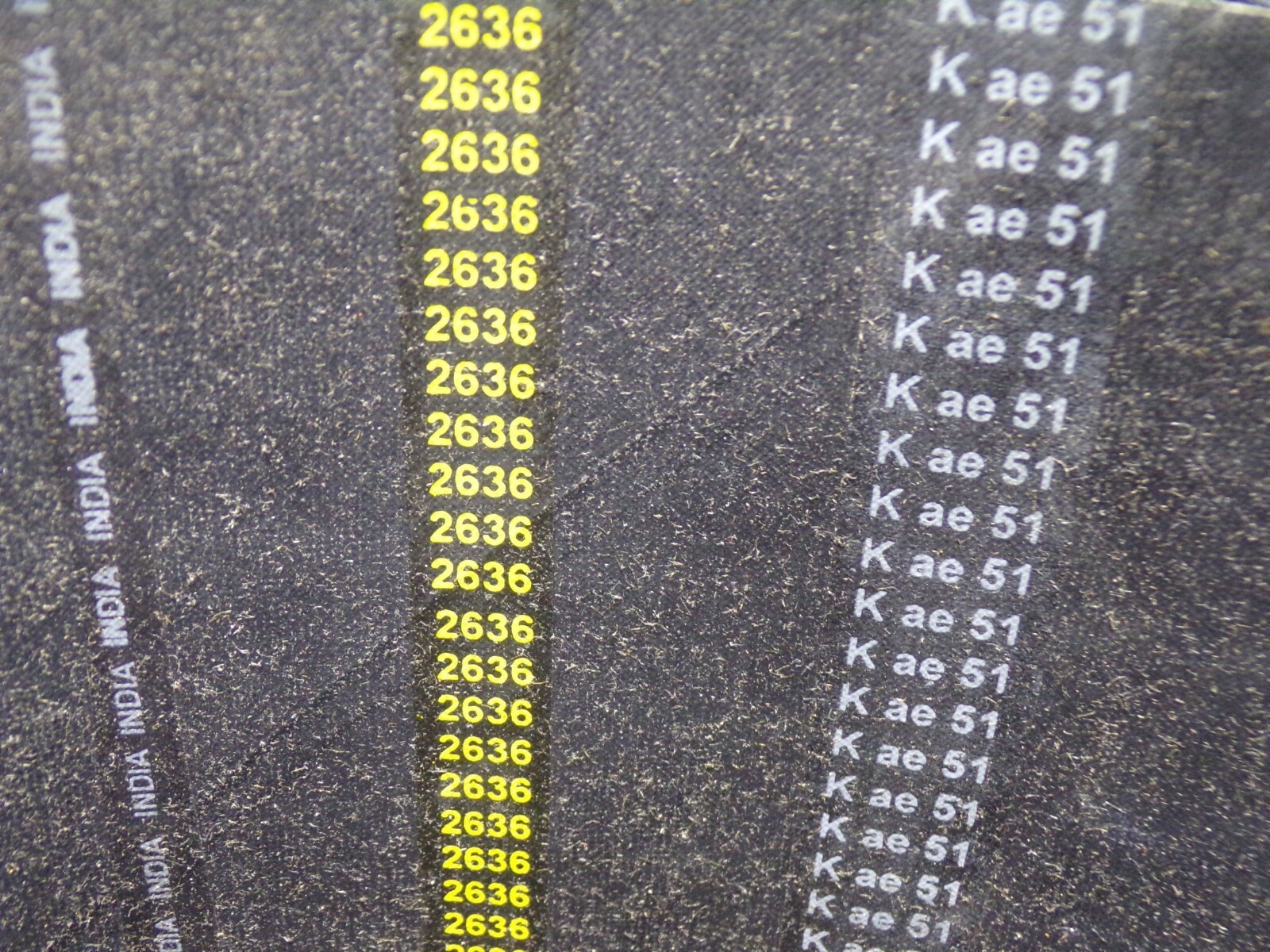 PIX DURA BAND XR 5VX-Section Wedge Cogged V Belt 5/8" " 5VX900/12 for ...