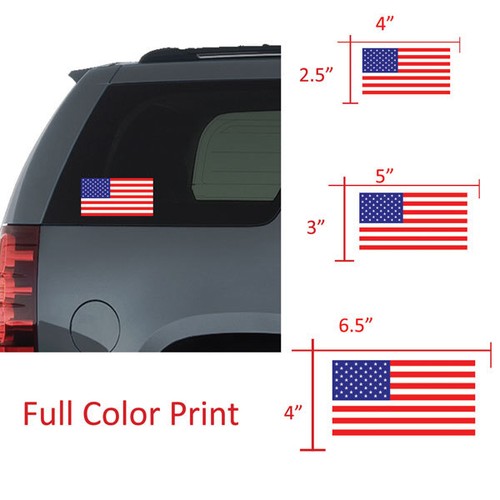 American Flag bumper sticker decal 5" military tactical USA US VINYL | eBay
