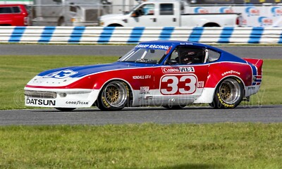 Datsun 240Z IMSA GTU Bob Sharp Racing Vintage Classic Race Car Photo CA ...