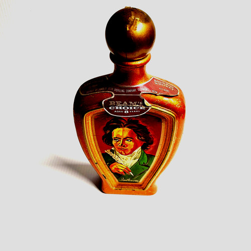 Vintage Beams Choice Beethoven Whiskey Bottle Decanter Edward H. Weiss ...