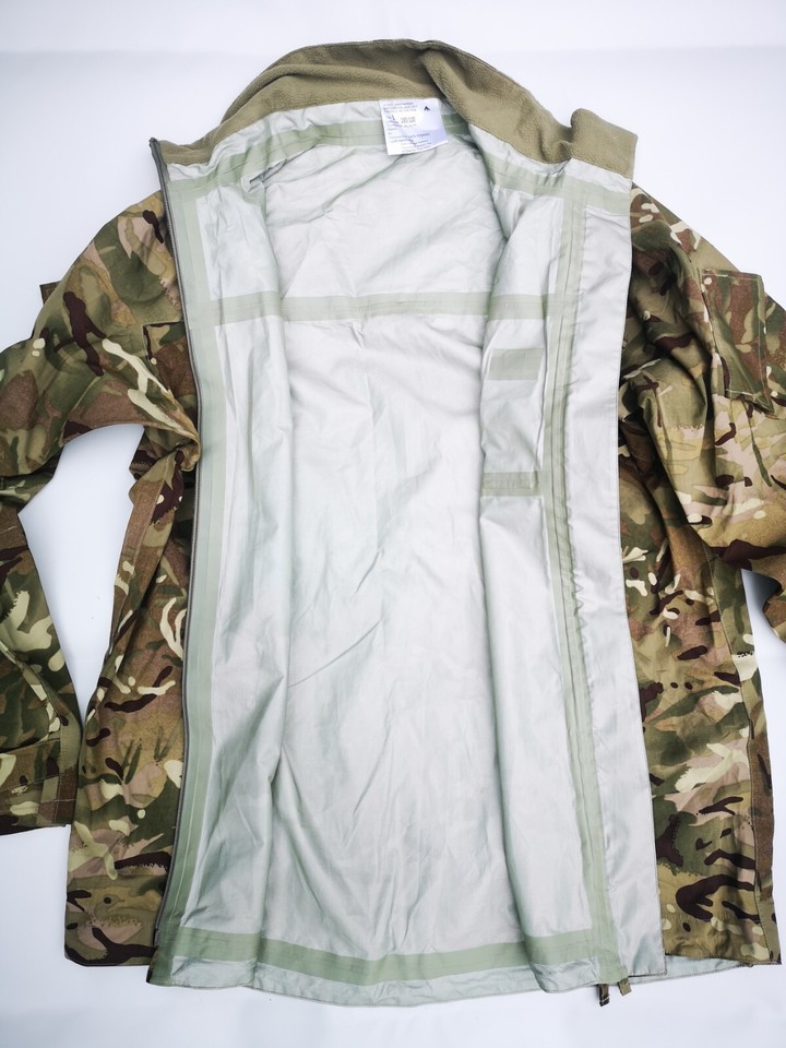 British Army Issue MTP MVP Lightweight Waterproof GORTEX Jacket | eBay