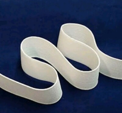 White Elastic For Tailoring And Sewing 1 Inch 10 Meter | eBay