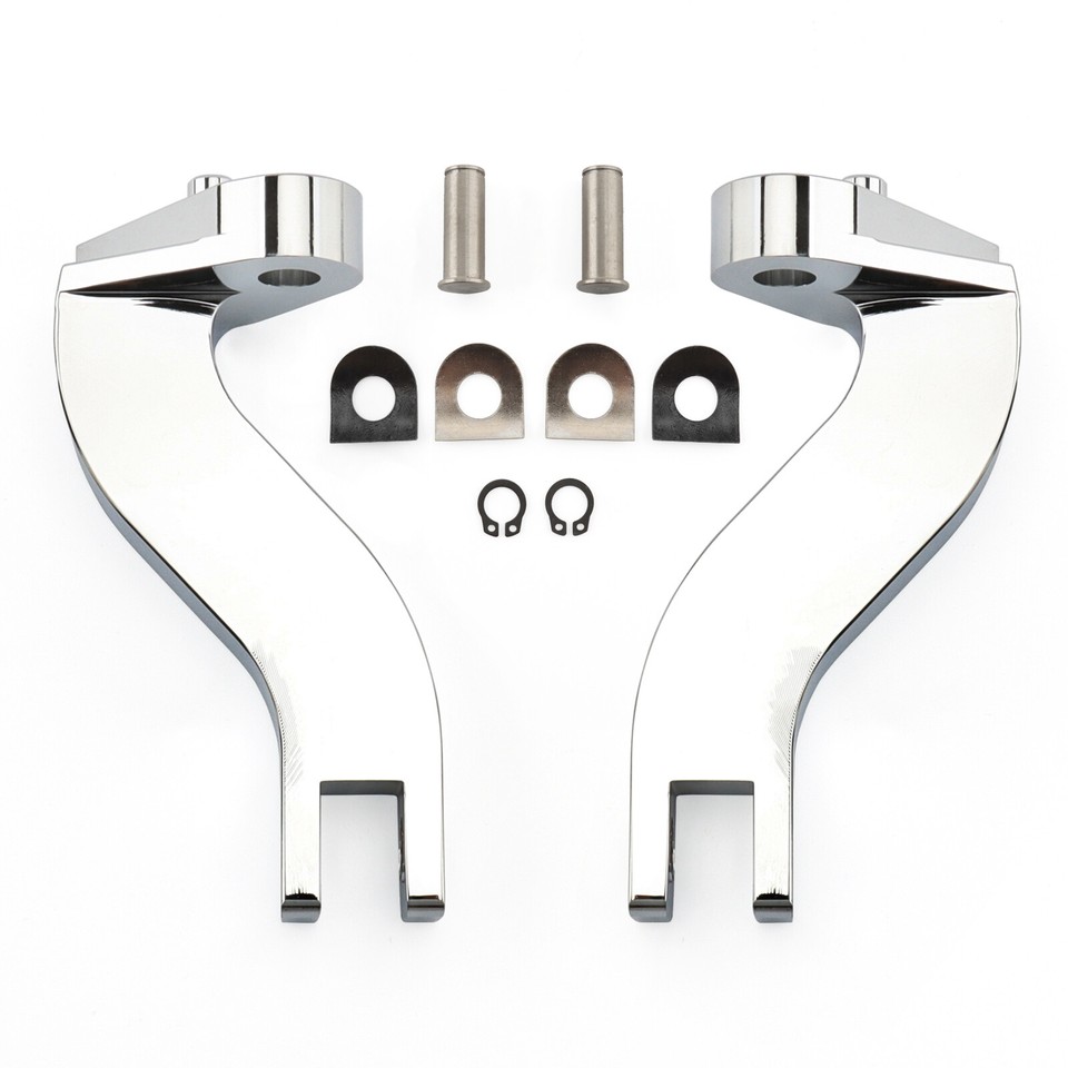 CNC Passenger Foot Peg Mount Kit For Harley Street Glide Road King ...