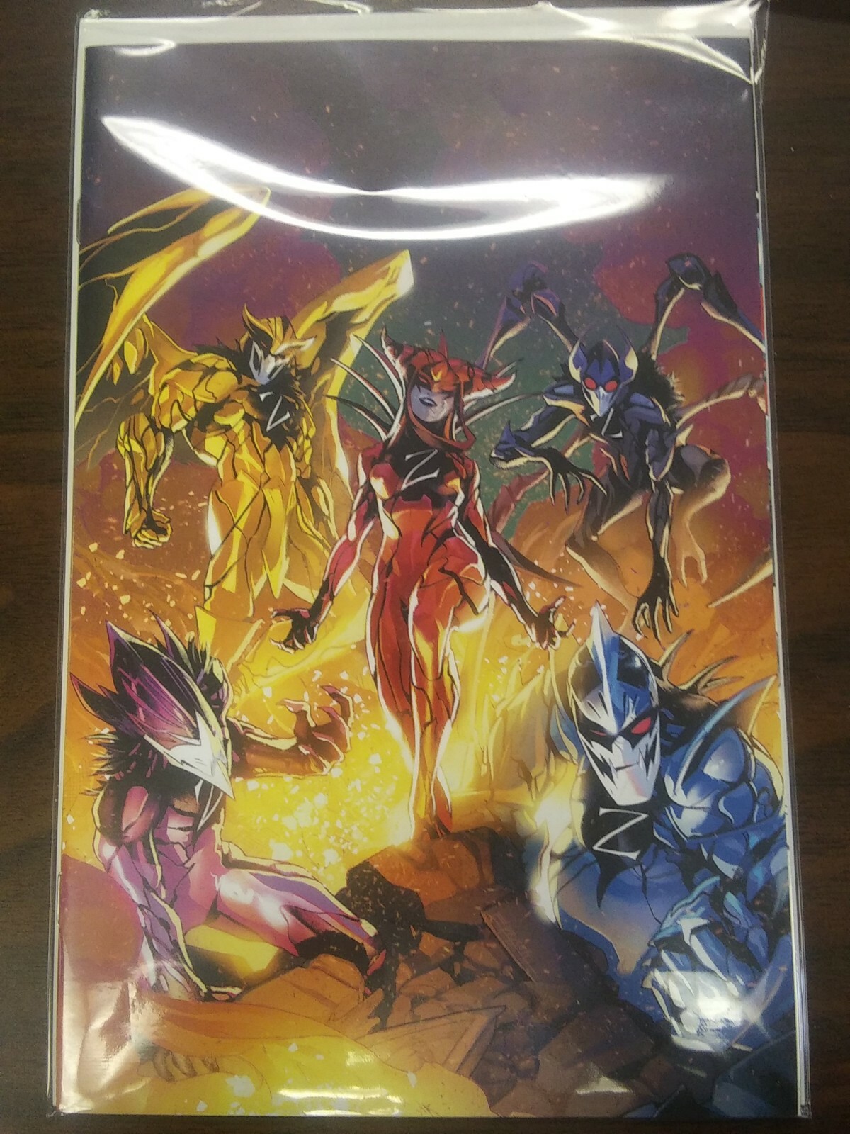 Mighty Morphin Power Rangers (2016 Boom)#54C Jamal Campbell Limited 1: ...