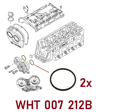 2x gasket oring bearing buck camshaft VW WHT 007 212B, N91000101 | eBay