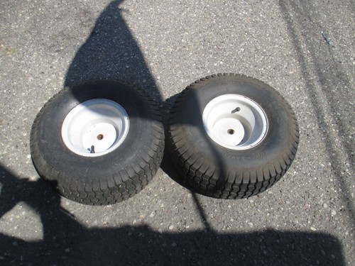 2 TROY BILT PONY REAR WHEELS / RIMS & TIRES 20X8.00-8 (pair) | eBay