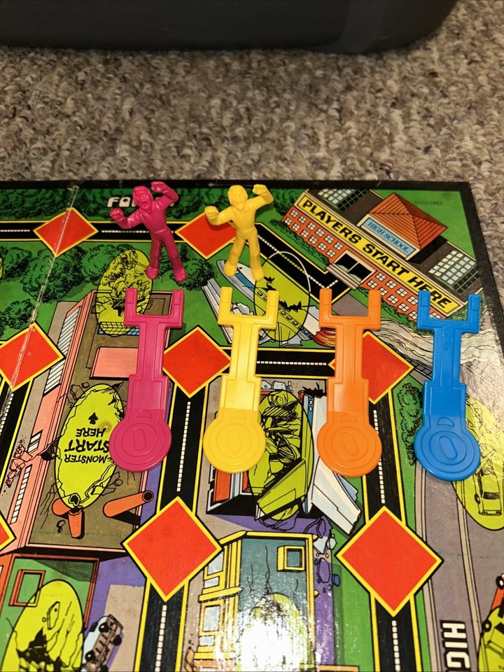 SLIME! Monster Game By Mattel 1977 Board Game Rare Vintage *Near ...
