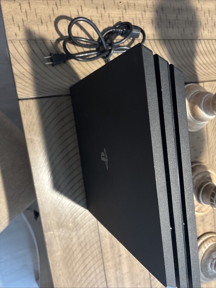 Sony PlayStation 4 Pro 1TB Game Console - Jet Black 711719513605| eBay