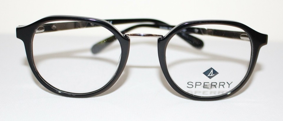 SPERRY RIVIERA CO1 BLACK New Optical Eyeglass Frame for Men | eBay