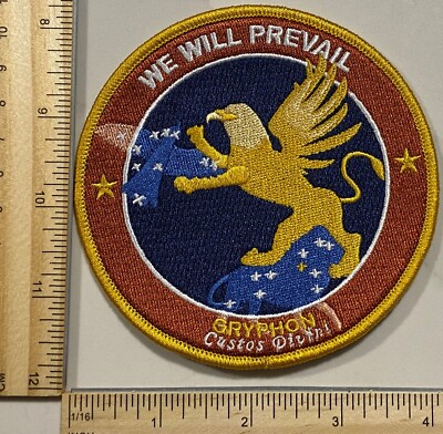 RARE MILITARY BLACK OPS NRO PATCH - NROL-27 VERSION (B) GRYPHON WE WILL ...