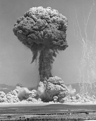 ATOMIC BOMB TESTING AT NEVADA TEST SITE 11x14 GLOSSY PHOTO PRINT | eBay