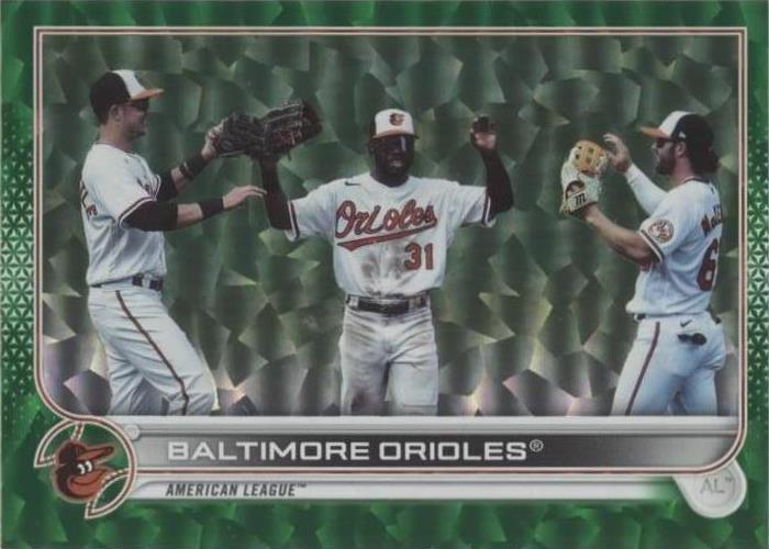 2022 Topps Series 2 - Baltimore Orioles #465 Green Foilboard /499 for ...