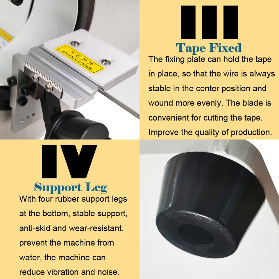 Automatic Insulation Tape Winding Machine Handheld Wire Harness Tape ...