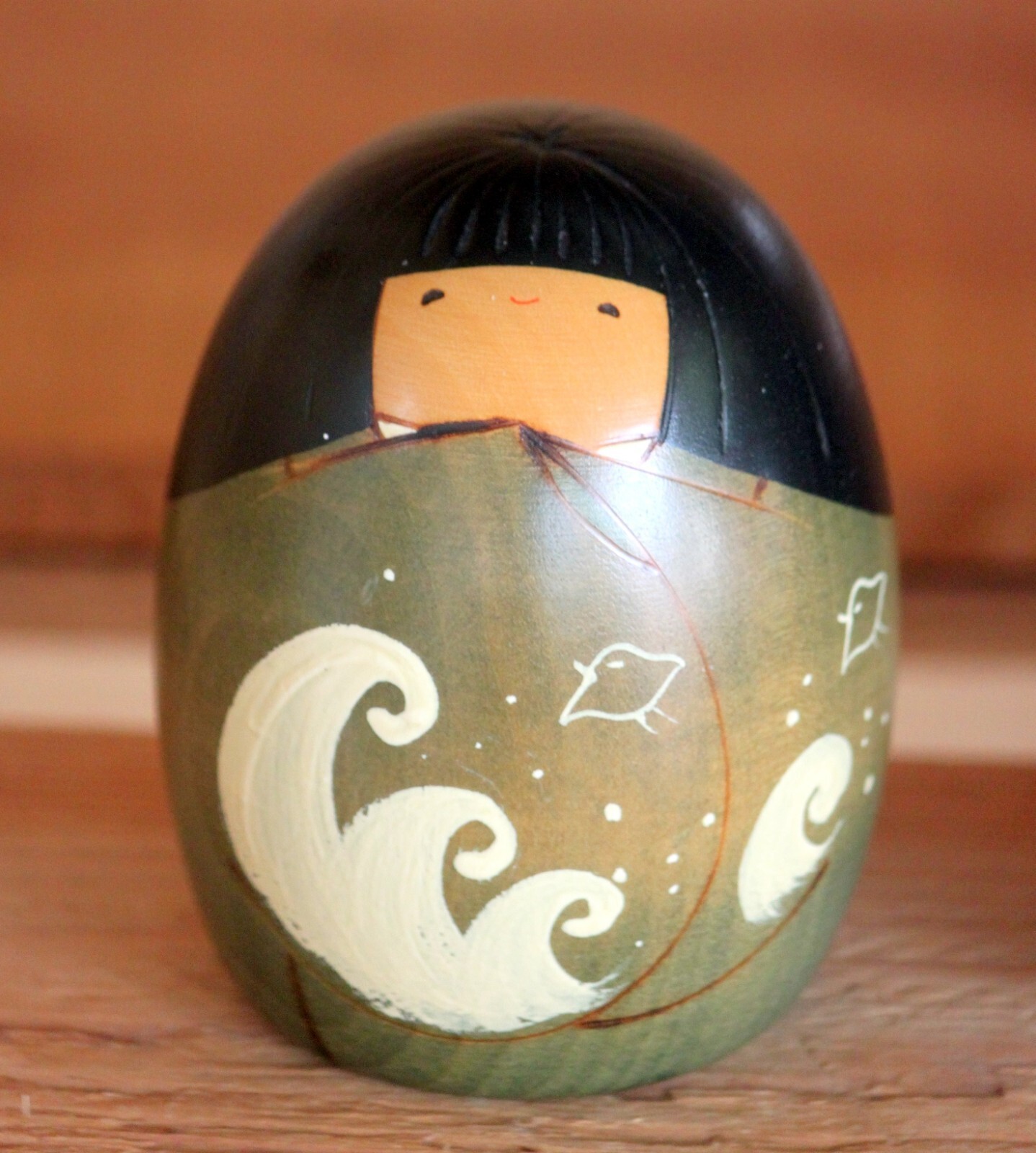 Vintage Japanese Poetry of the Four Seasons Kokeshi Set by Okamoto ...