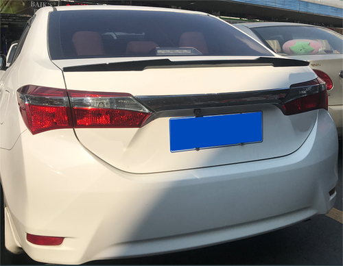 Glossy Black M4 Style Spoiler Wing for 2014-2018 Toyota Corolla Sedan ...
