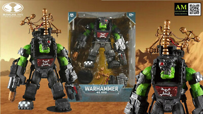 Mcfarlane Warhammer 40k - Ork Big Mek - 30cm Action Figure - New/Sealed ...