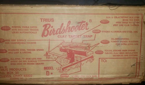 Trius One Step Clay Target Trap 799916998722 | eBay