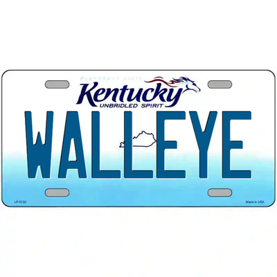Walleye Kentucky Metal Sign | eBay