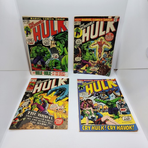 The Incredible Hulk #156 Oct '72,#178 Aug '74, #140 Jun '71 – Apr '72 ...