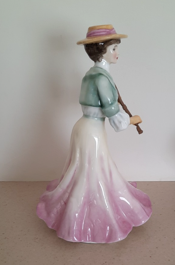 Royal Doulton "Wimbledon" British Sporting Heritage Ltd Ed Lady Figure ...