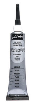 Contour Erleichterung Vitrail Rohr 20 ML Silber Pebeo | eBay.de
