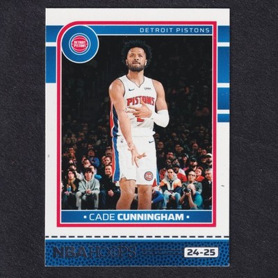 CADE CUNNINGHAM #194 Panini Hoops Basketball NBA 2024/25 Near Mint NM ...