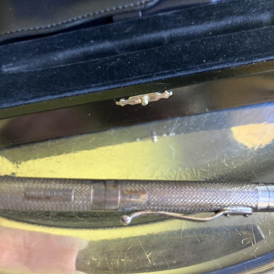 Yard-O-Led Deluxe 1261 Chevron Sterling Silver Ballpoint Pen | eBay