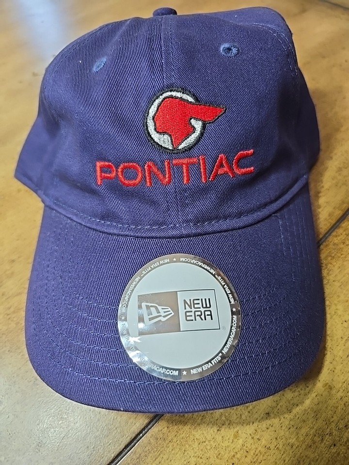 Pontiac Chief Hat Navy Red Embroidered Strapback Dad Hat By New Era ...