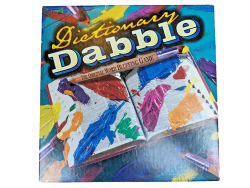 Dictionary Dabble Board Game - Patch Games - Vintage 1998 - Open Box ...