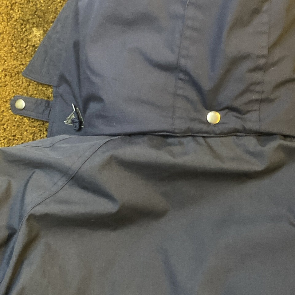 Vintage Mobil Oil Work Jacket Men XL Gas Long Puffer Coat Wear Guard ...