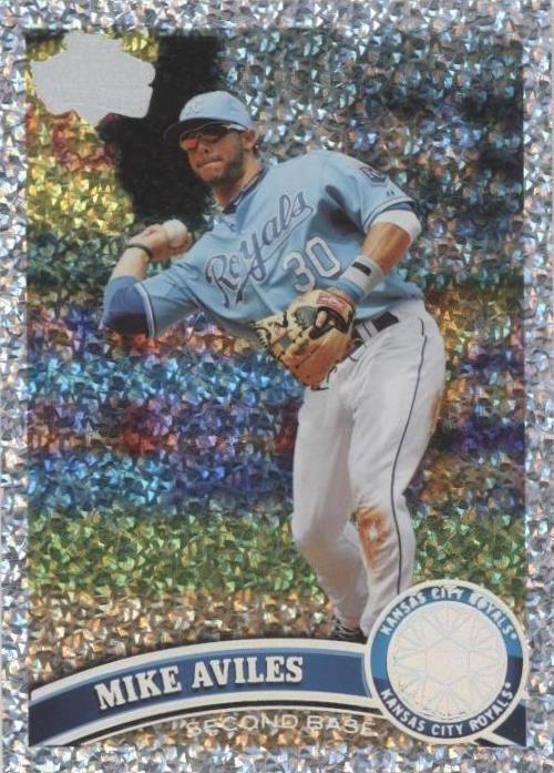 2011 Topps - Mike Aviles #244 Platinum Diamond Anniversary for sale ...