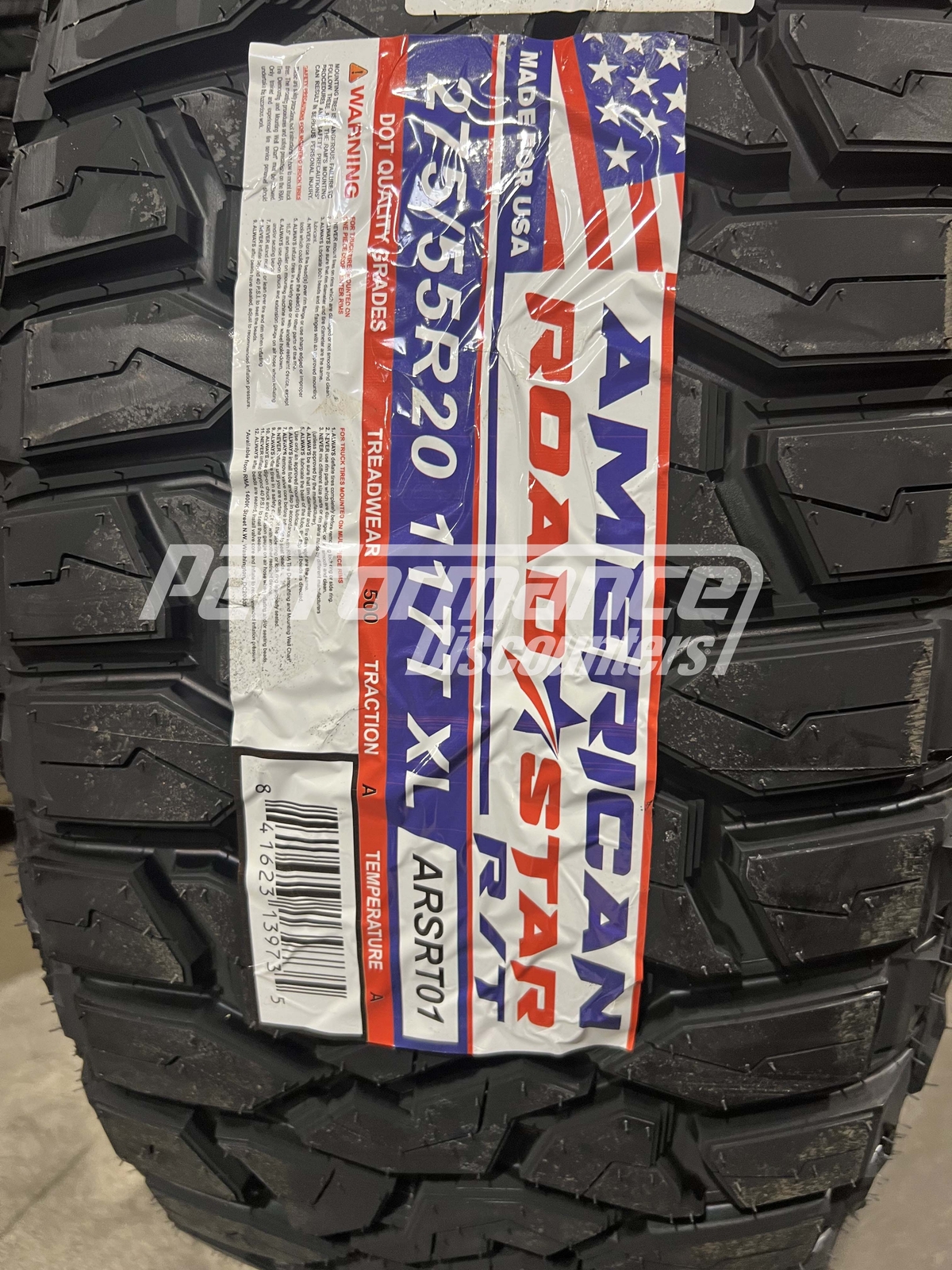 4 New American Roadstar R/T Tires 275/55R20 117T SL BSW 275 55 20 ...