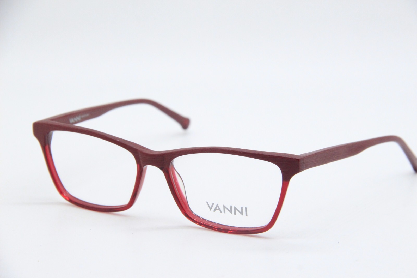 NEW VANNI V3717 A28 RED AUTHENTIC EYEGLASSES FRAMES 50-15 | eBay