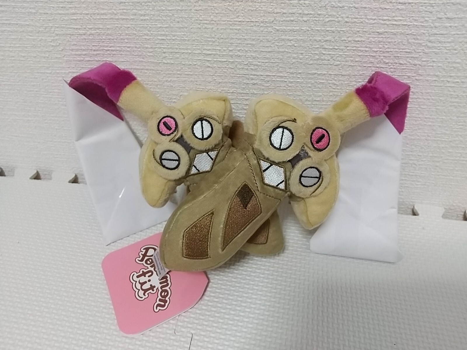 Pokemon Fit Plush Doll Doublade Figure Kalos Pokemon Center Duokles ...