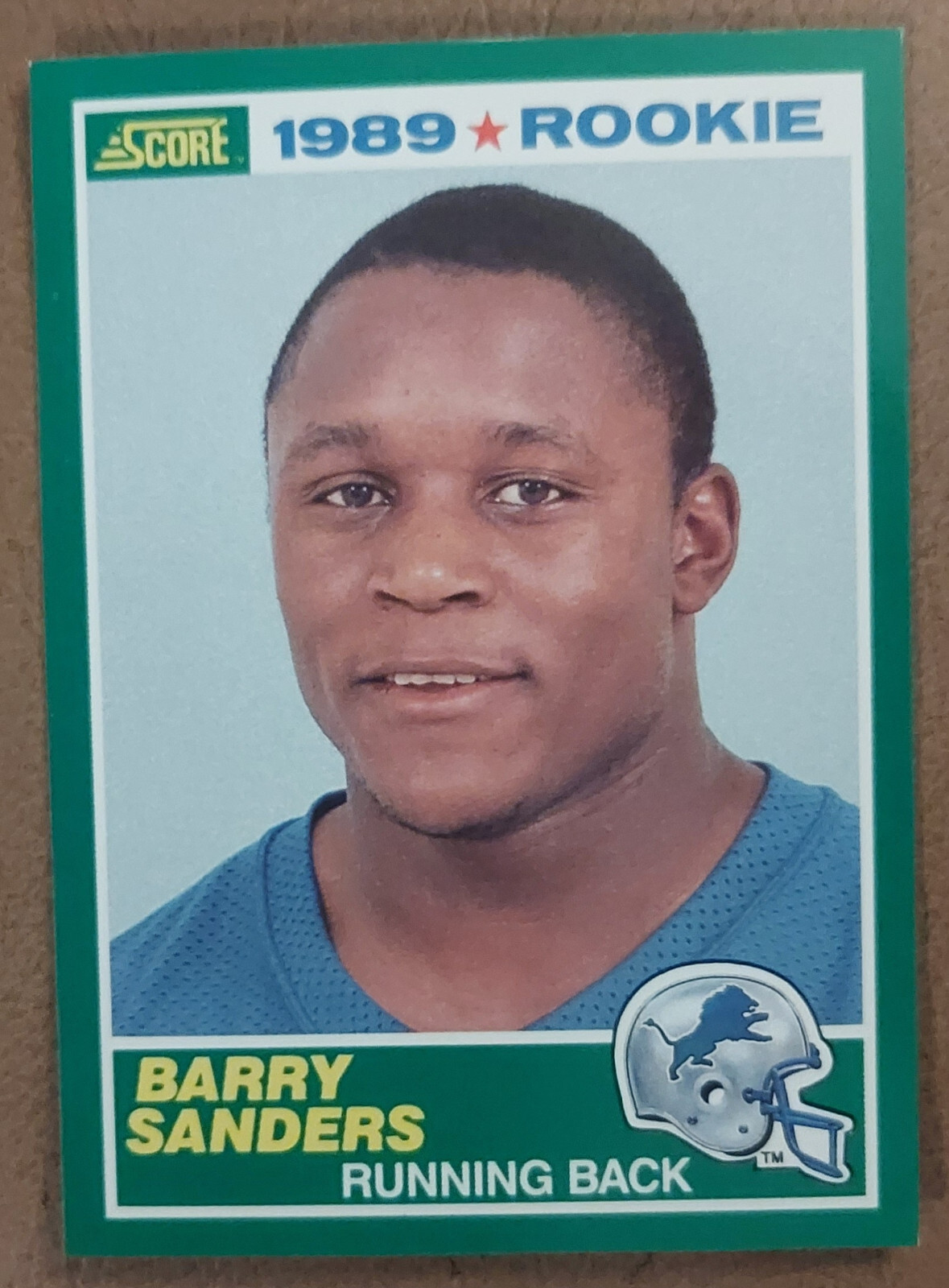 1989 Score Barry Sanders RC Rookie Card #257 MINT!-HOF Detroit Lions | eBay