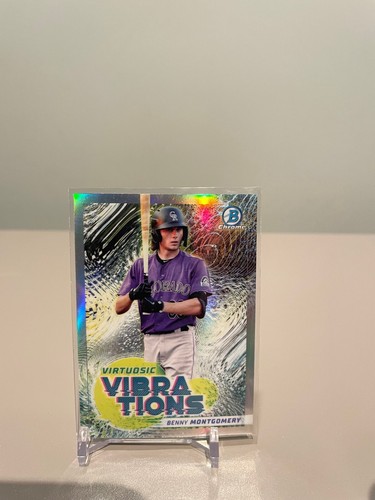 2022 Bowman Chrome - Benny Montgomery #VV-17 - Virtuosic Vibrations ...
