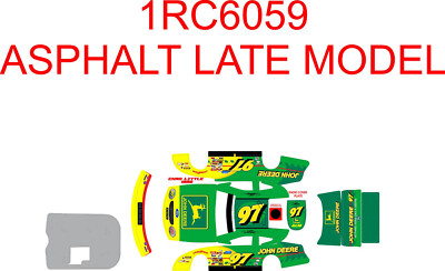 1RC ASPHALT LATE MODEL 1RC6059 WRAP CHAD LITTLE 1998 | eBay