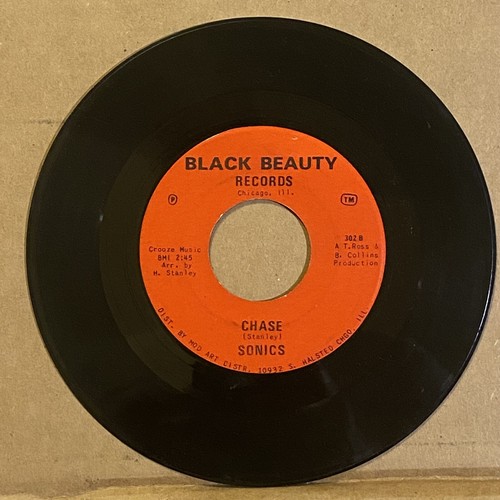 HEAR! RARE EX FUNK 45 Sonics Chase Donald Jenkins Elephant Walk BLACK ...