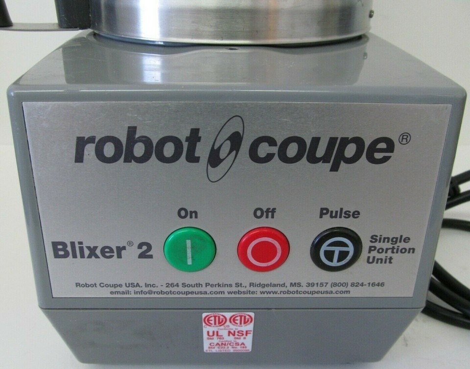 Robot Coupe Blixer 2 Food Processor Single Portion Unit w/ Lid | eBay