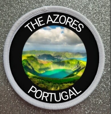 3" The Azores Portugal Iron / Sew on Patch Badge | eBay