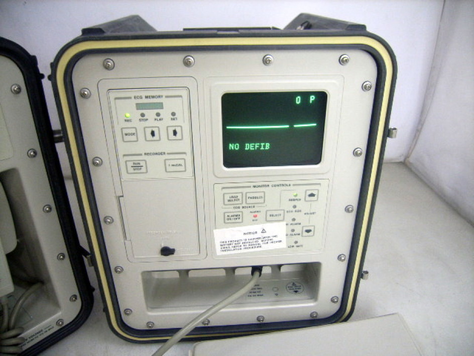 New HP 43130M Mobile Portable OTC Defib/Monitor-Recorder System ...