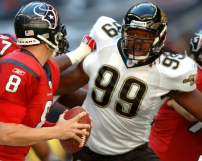 MARCUS STROUD 8X10 PHOTO JACKSONVILLE JAGUARS PICTURE NFL FOOTBALL VS ...